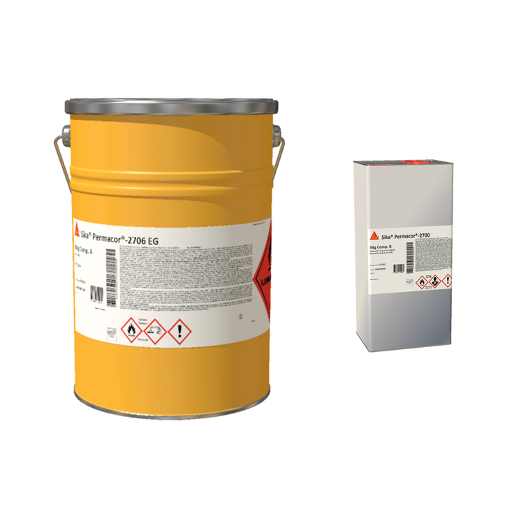 Sika Permacor 2706/EG (AB), RAL 7032, 3 kg