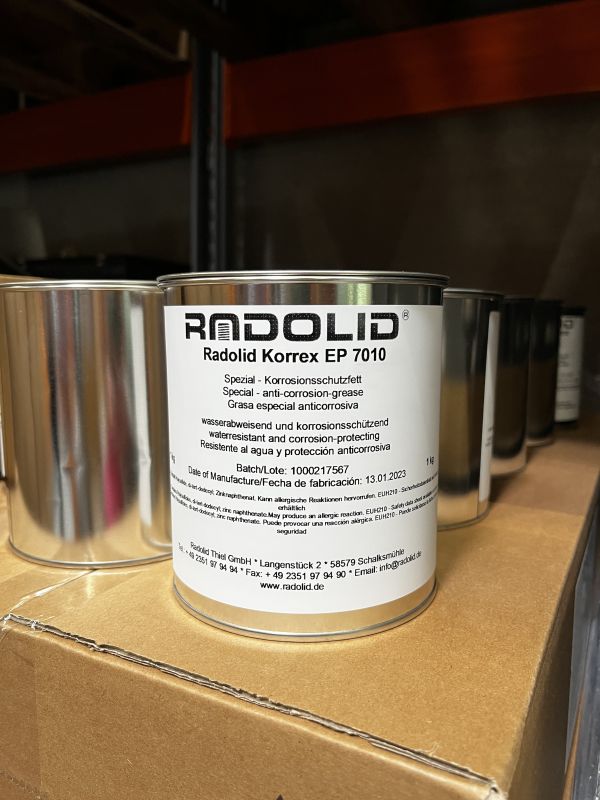 Radolid Korrex EP7010 Special Corrosion Protection Grease (GP088449), 1 KG